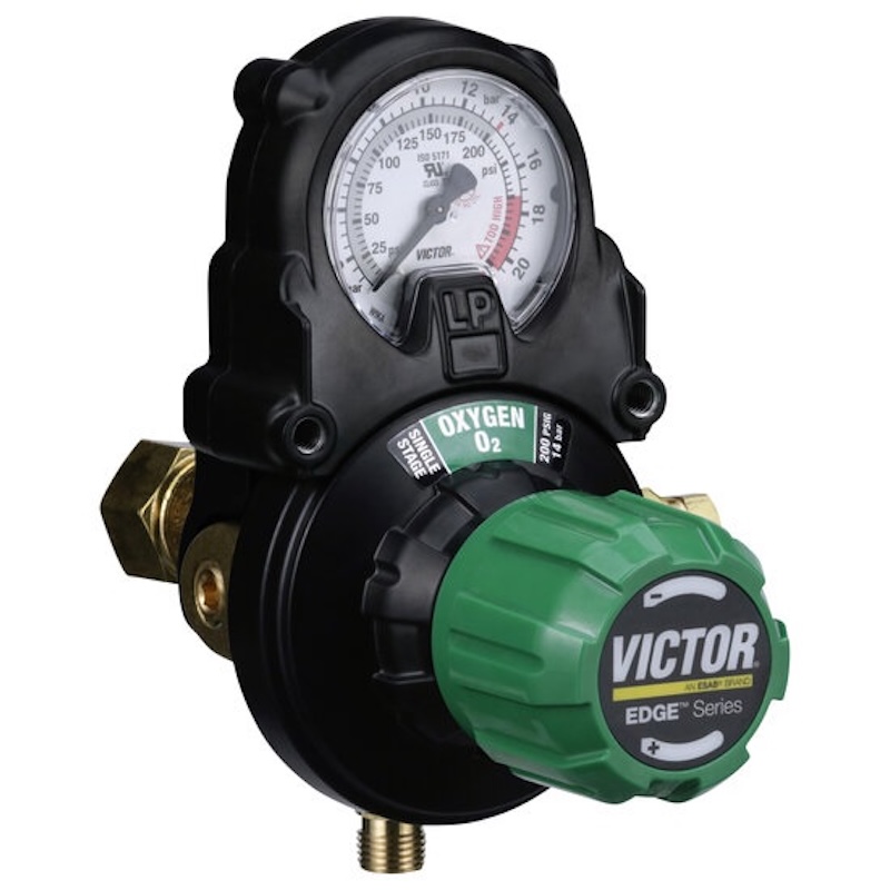 Item #VIC-0781-5288 - REGULATOR, VICTOR EDGE, ELC42-200-540R, OXYGEN